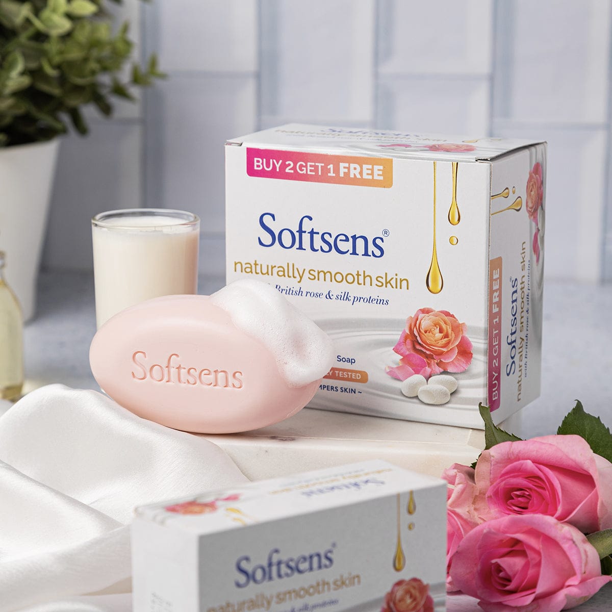 Buy Naturally Smooth Skin Cream Bar Soap Online | Softsens Baby ...